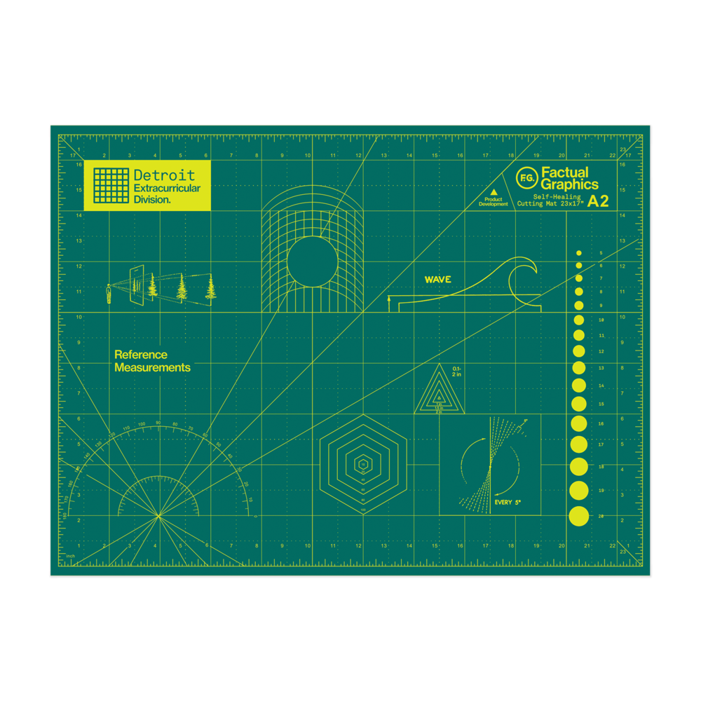 Factual Graphics Cutting Mat